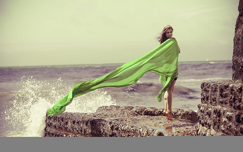 Green Cloth Girl Omdave Matu Hrdave Amit Hd Wallpaper Peakpx