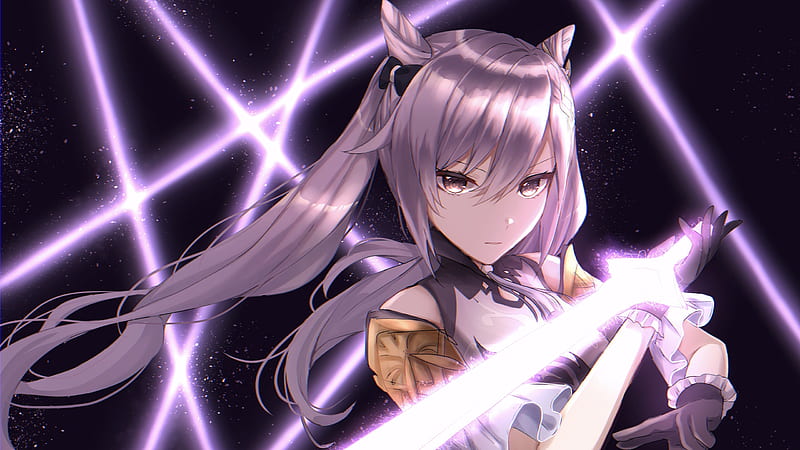 Purple Long Hair Keqing Genshin Impact Hd Wallpaper Peakpx