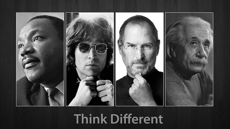 Think Different Fun Entertainment People Hd Wallpaper Peakpx