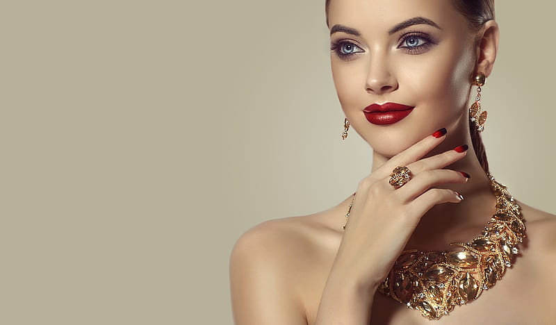 Beauty Face Jewel Model Girl Woman Hd Wallpaper Peakpx