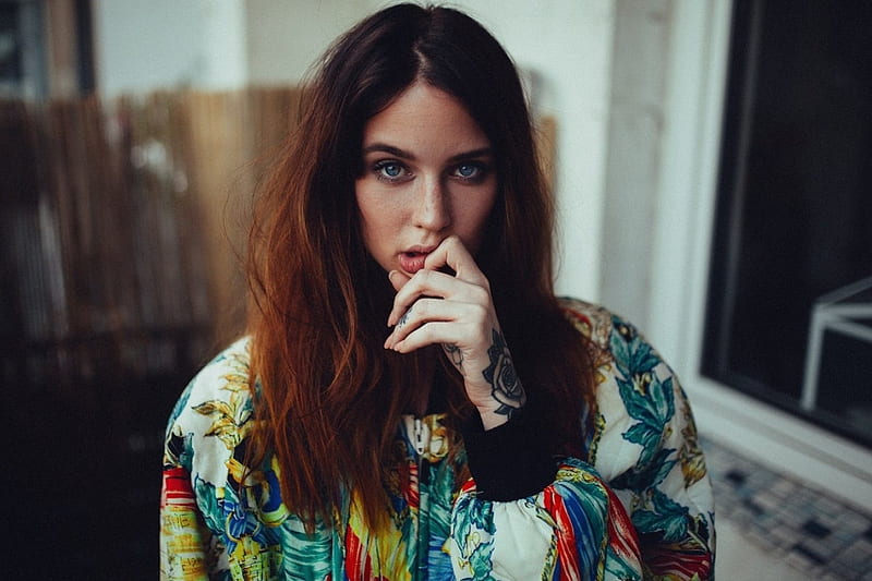 Tattooed Brunette Hair Brunette Girl Tattoo Hd Wallpaper Peakpx