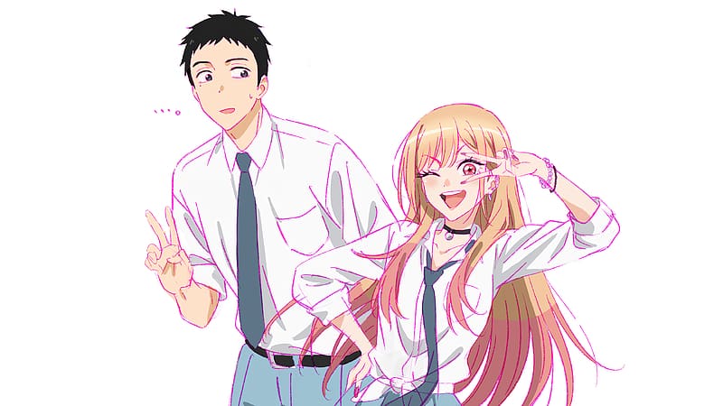 Anime Marin Kitagawa My Dress Up Darling Wakana Gojo Hd Wallpaper